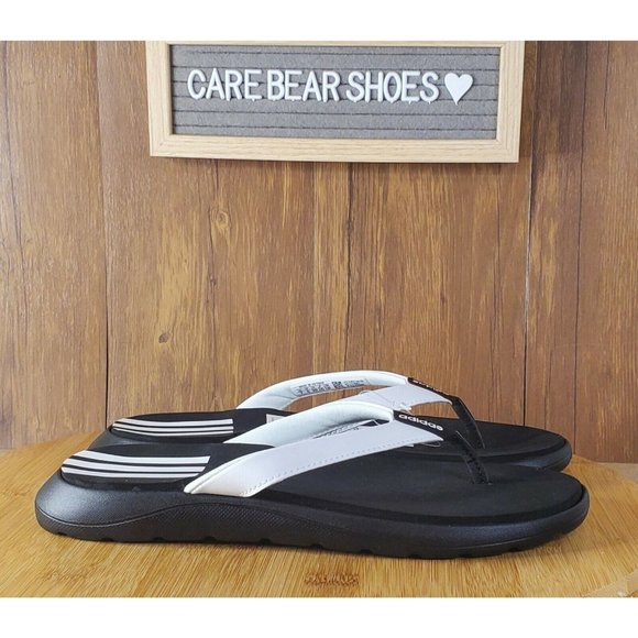 adidas | Shoes | Adidas Comfort Flipflops Slides Sandals Slipper ...